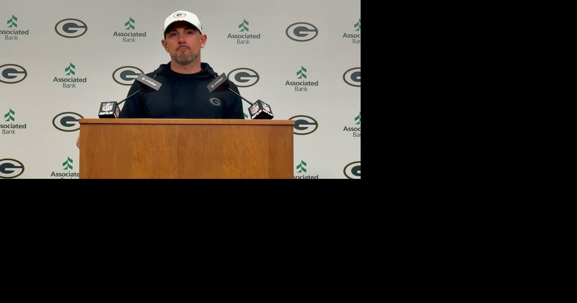 Packers Coach Matt LaFleur on road challenge for playoffs