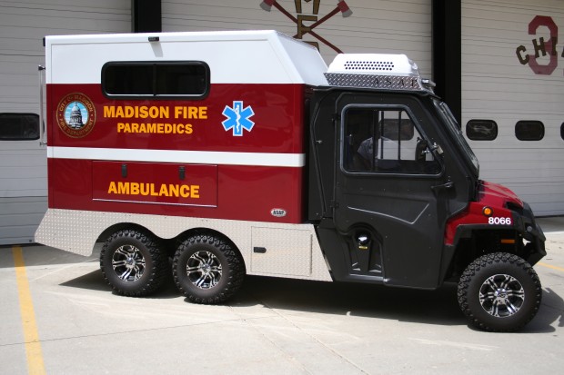 New mini-ambulance making debut at Rhythm and Booms