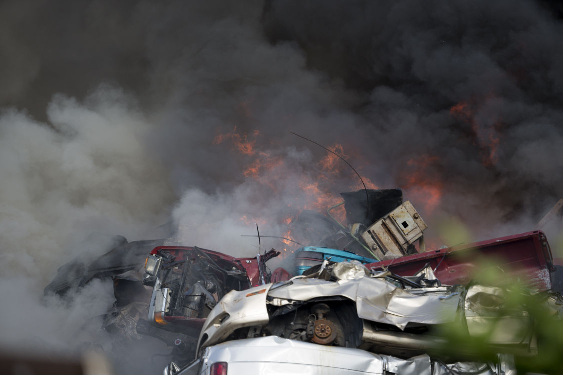 Explosion, fire at metal recycling plant ruled accidental