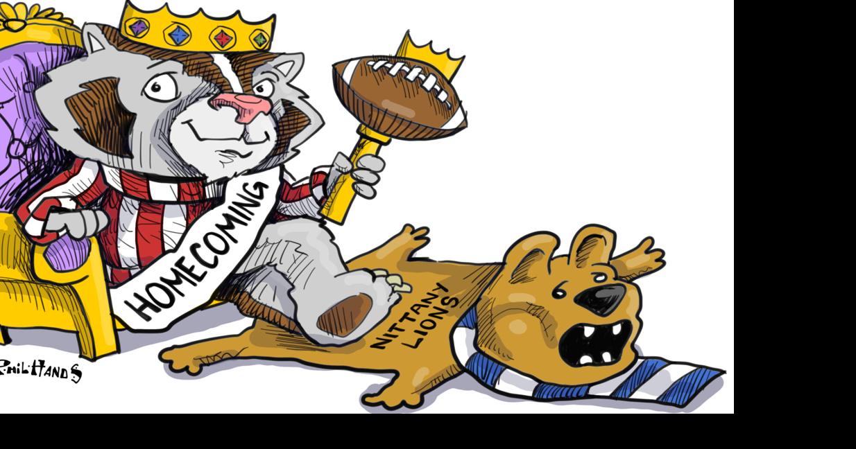 Bucky Badger is Wisconsin's homecoming king
