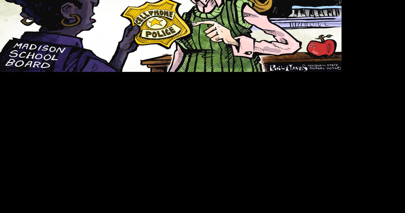 Madison teachers get deputized in Phil Hands’ cartoon
