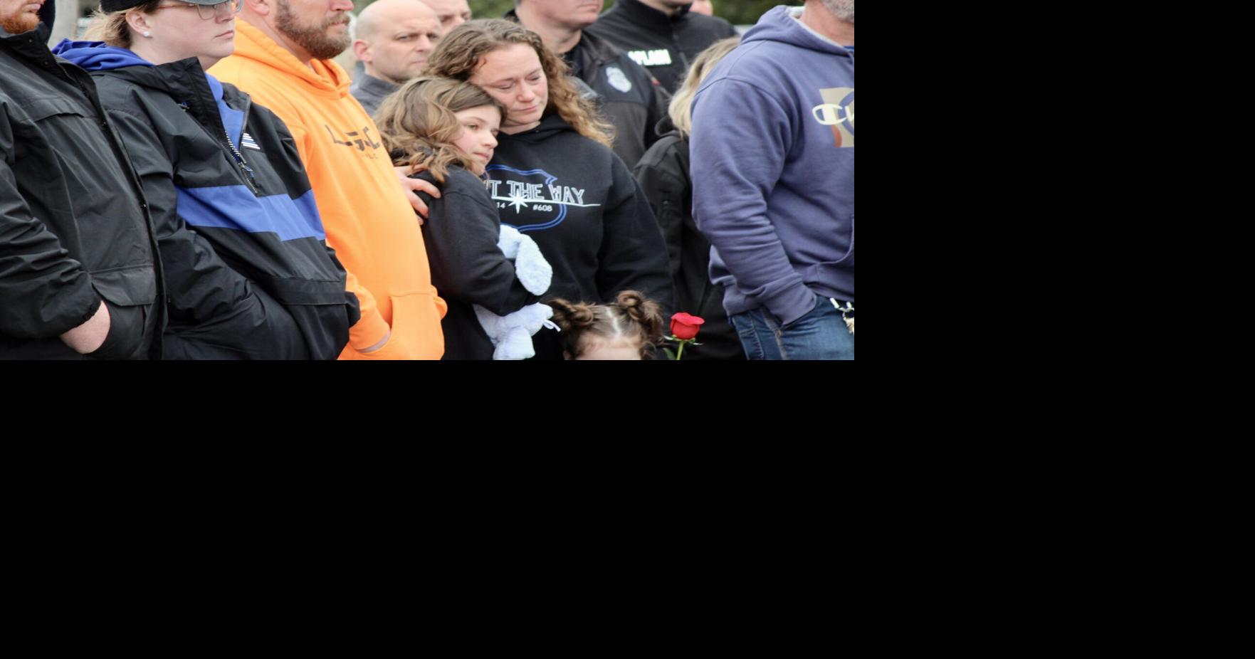 Memorial for slain Chetek police officer unveiled