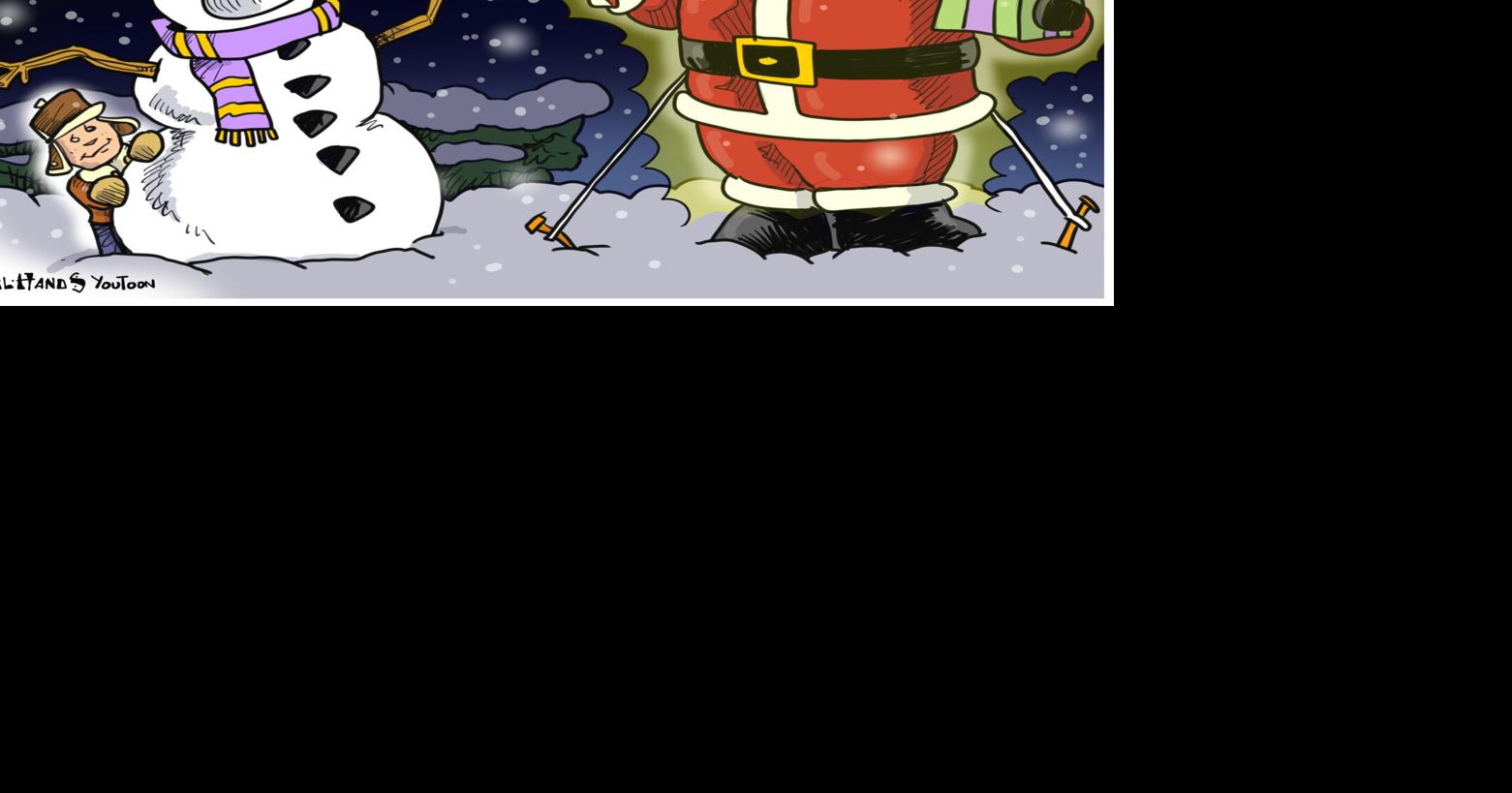 Even Santa feels inflation in winning You Toon caption