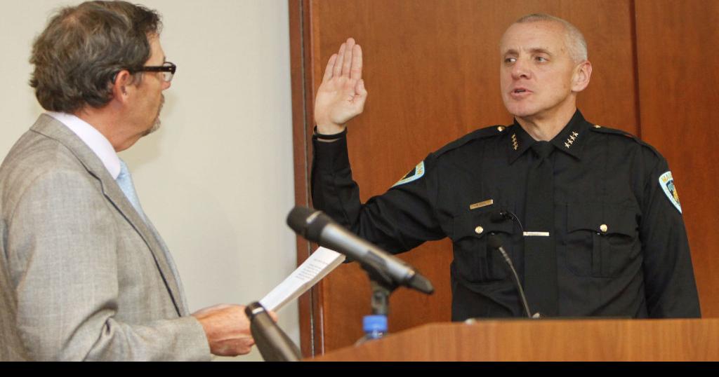 Photos: Mike Koval sworn in as Madison's top cop