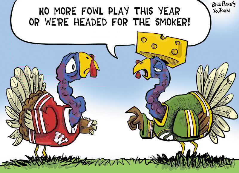 Smoked turkey wins this week's You Toon caption contest