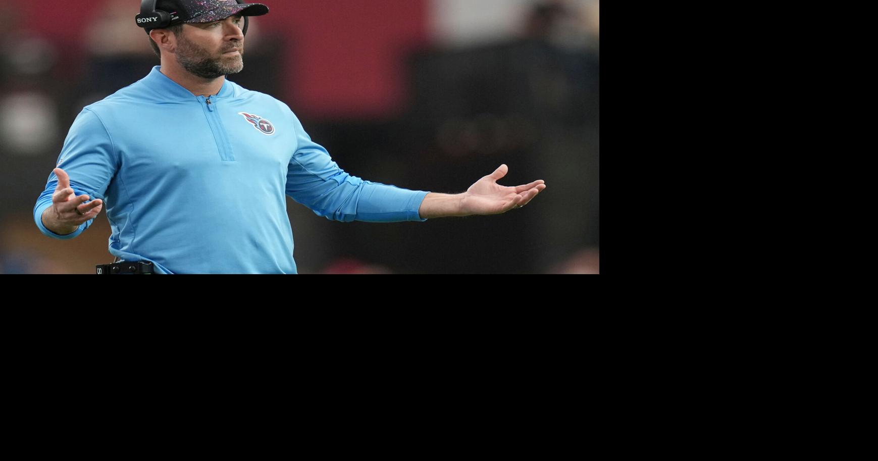 Titans head coach Brian Callahan is 1st fired this season