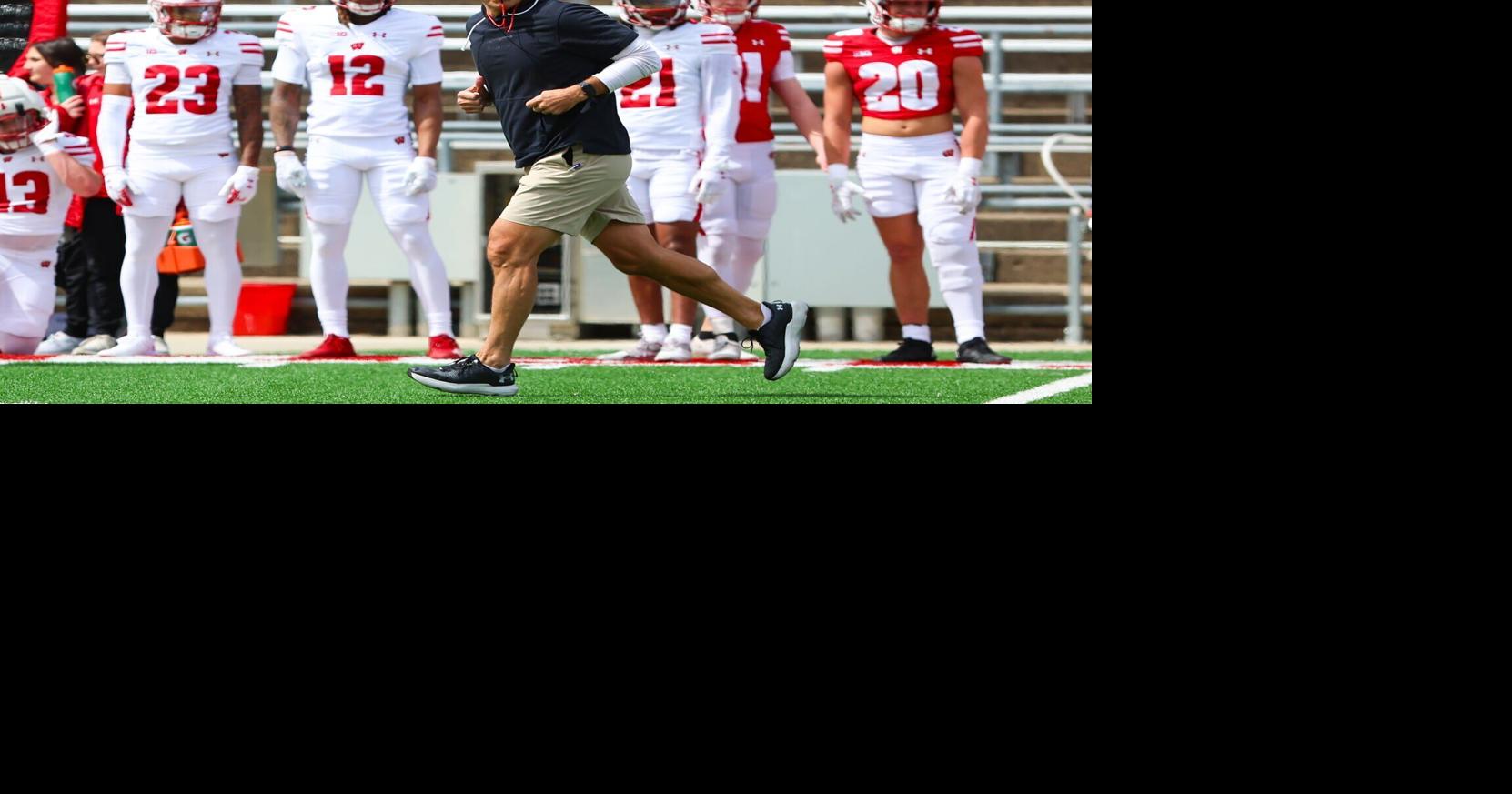 Wisconsin football coach Luke Fickell recaps spring practice