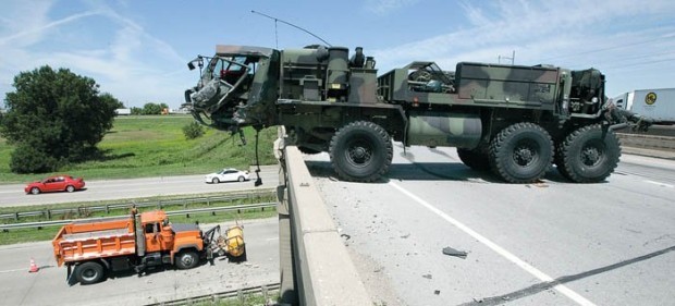 Humvee driver 'probably saved some lives' in Janesville I-39/90 crash