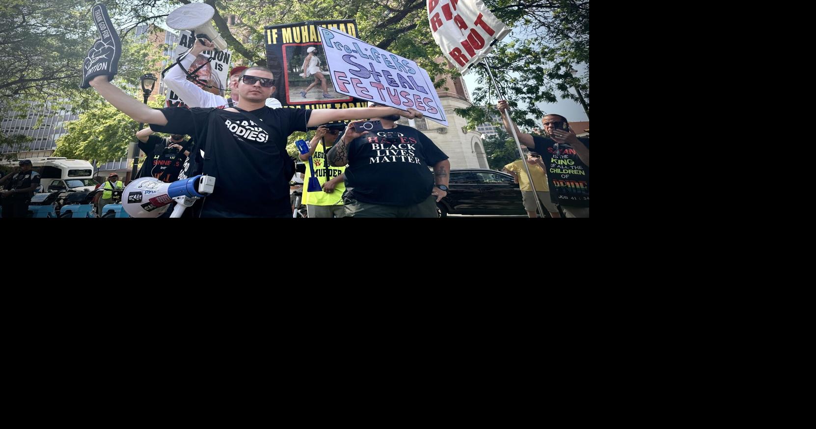 Faces of the protests at the Republican National Convention