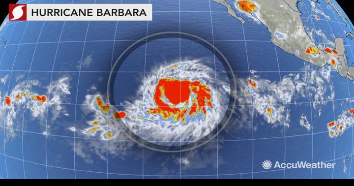 Hurricane Barbara becomes 1st major hurricane of 2019