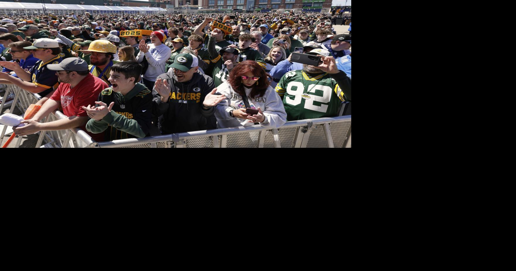 NFL Draft attendance in Green Bay far exceeds expectations