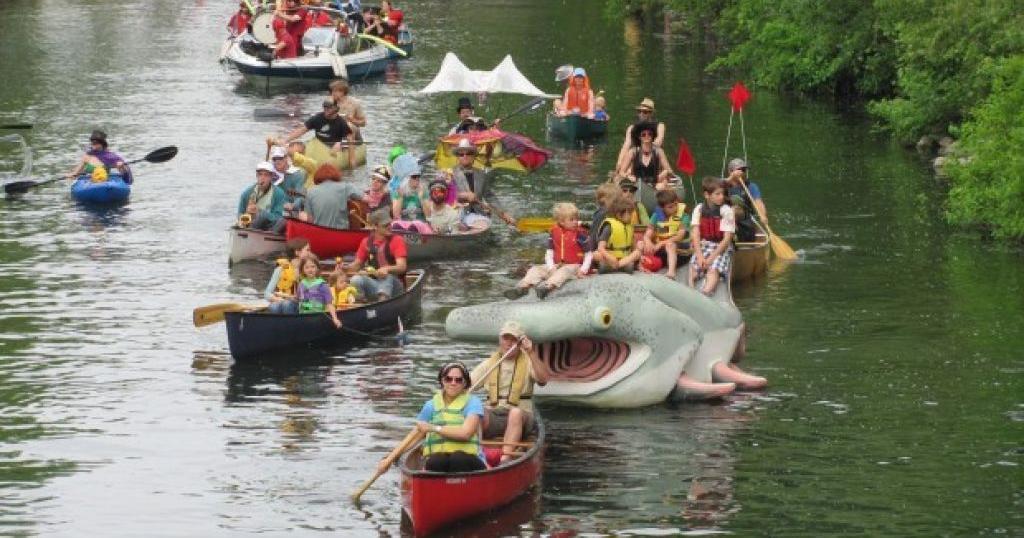 Around Town: flotilla of fools