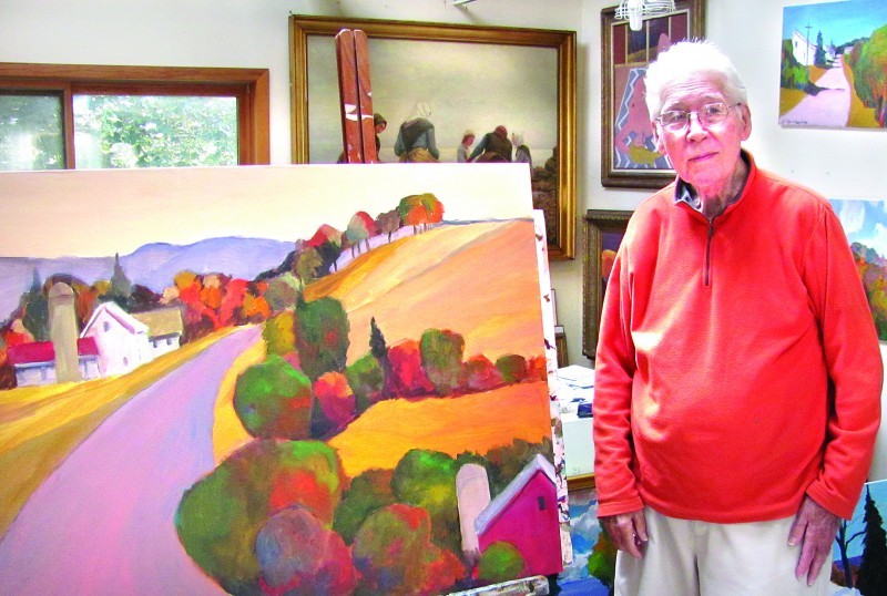 For Jens Carstensen, painting is a passion and a second career