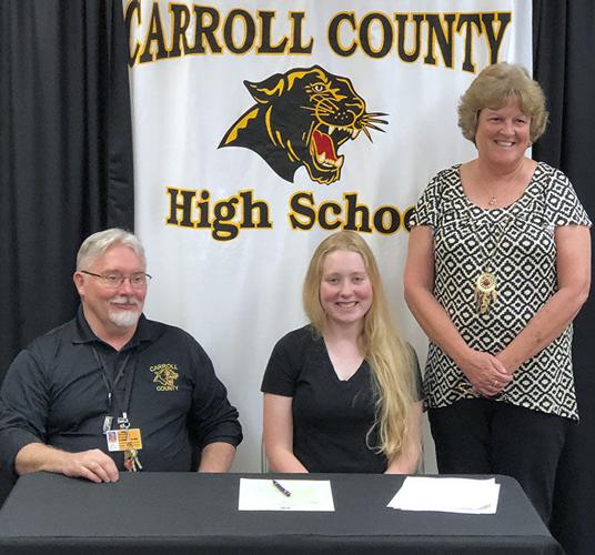 Carroll sees five sign for softball, track, equestrian, Esports ...