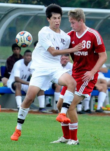 Hanover men’s soccer beats Earlham in game shortened by lightning ...