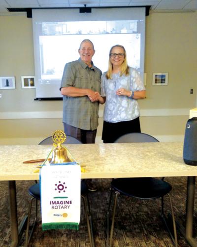 Crystal Heinz becomes new Bedford Rotary Rlub President | Trimble ...