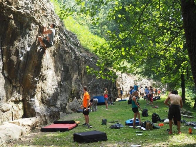 Bouldering competition at county park to raise funds for new Indiana ...