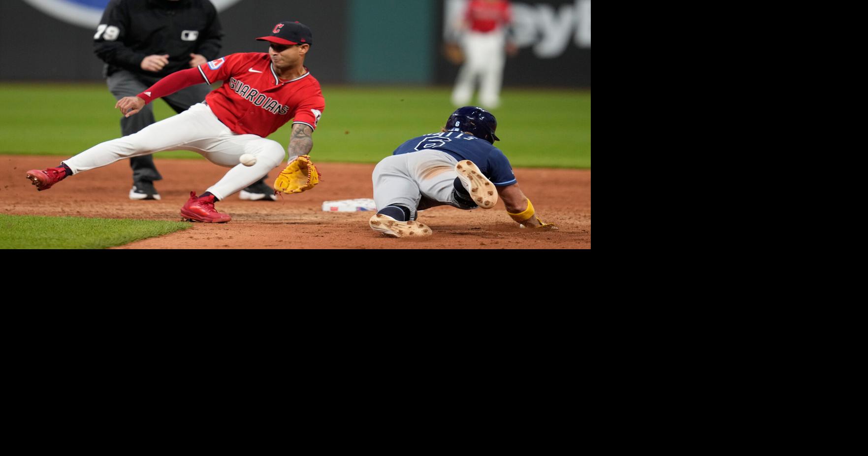 Martinez pitches Rays past Guardians 1-0 for their 6th straight win ...