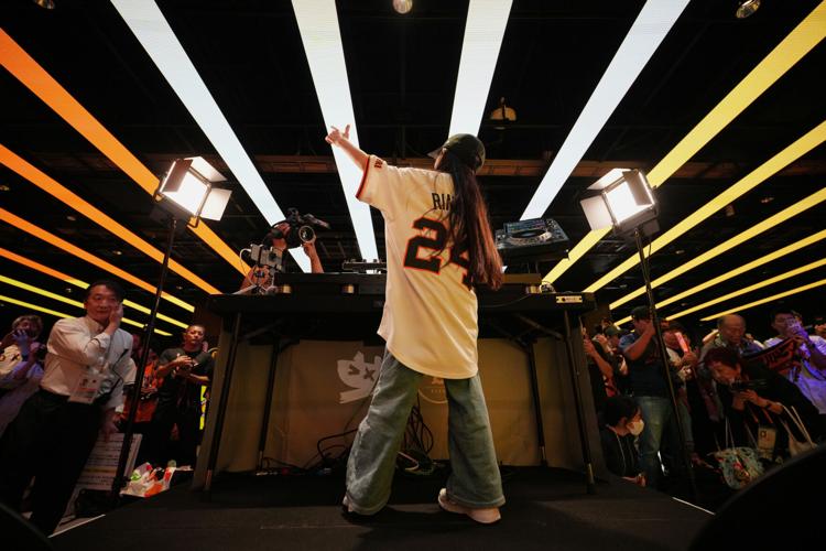 Japan's DJ Rinoka bobs to the beat as a child prodigy techno artist ...