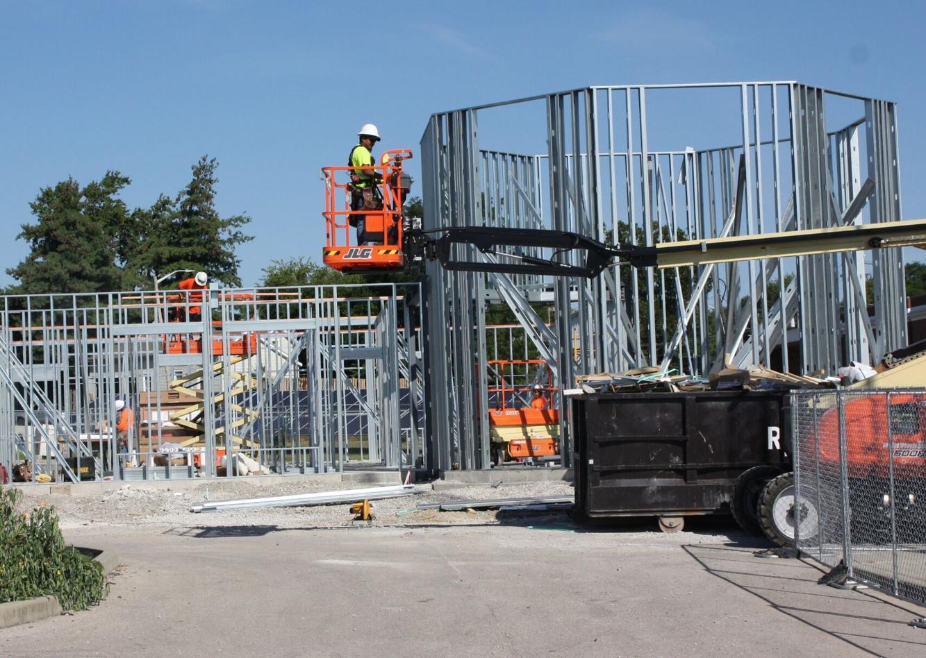 Police station construction moving quickly | North Vernon ...
