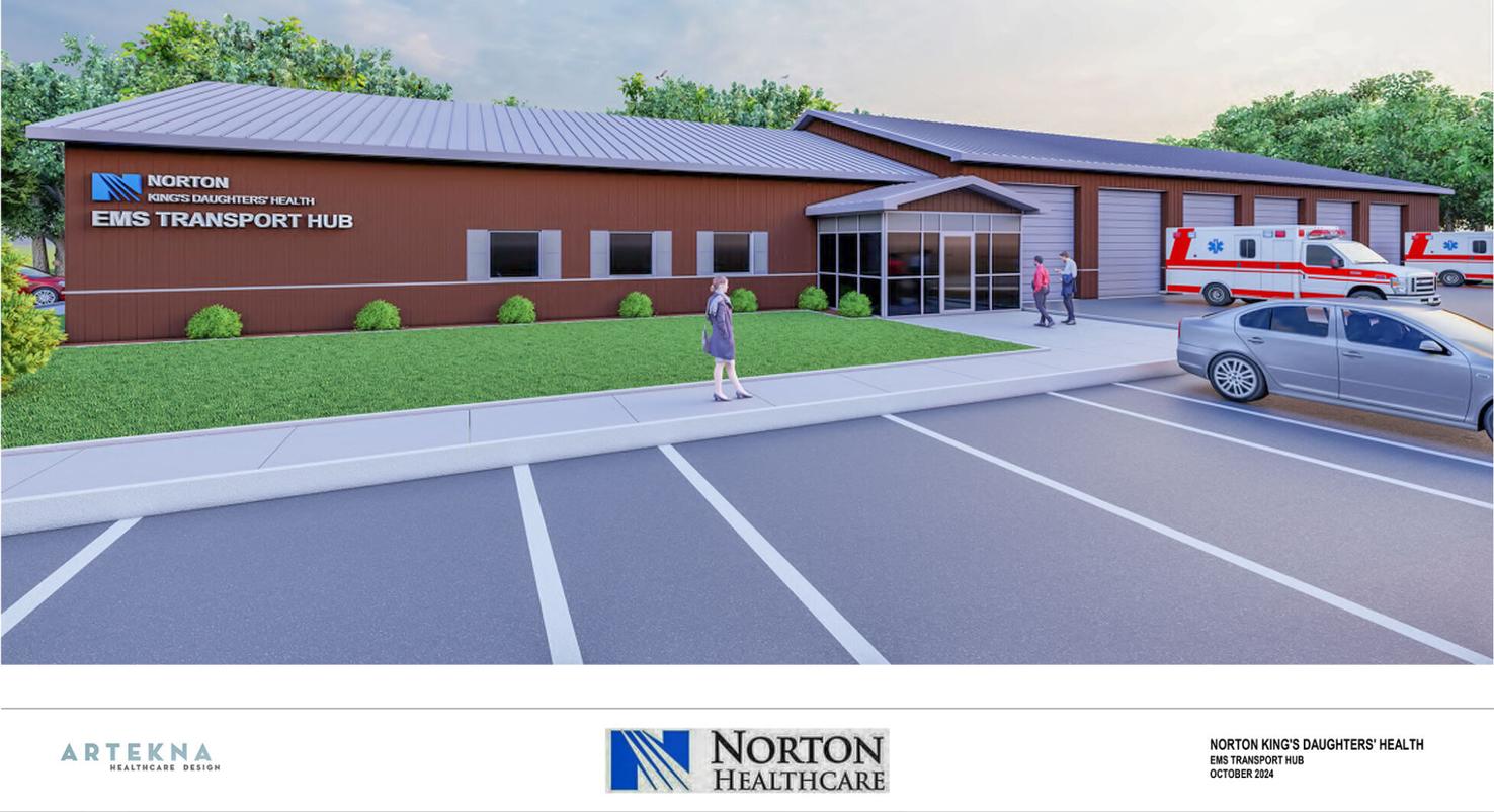 Norton KDH details plans for hilltop EMS Transport Hub | News ...