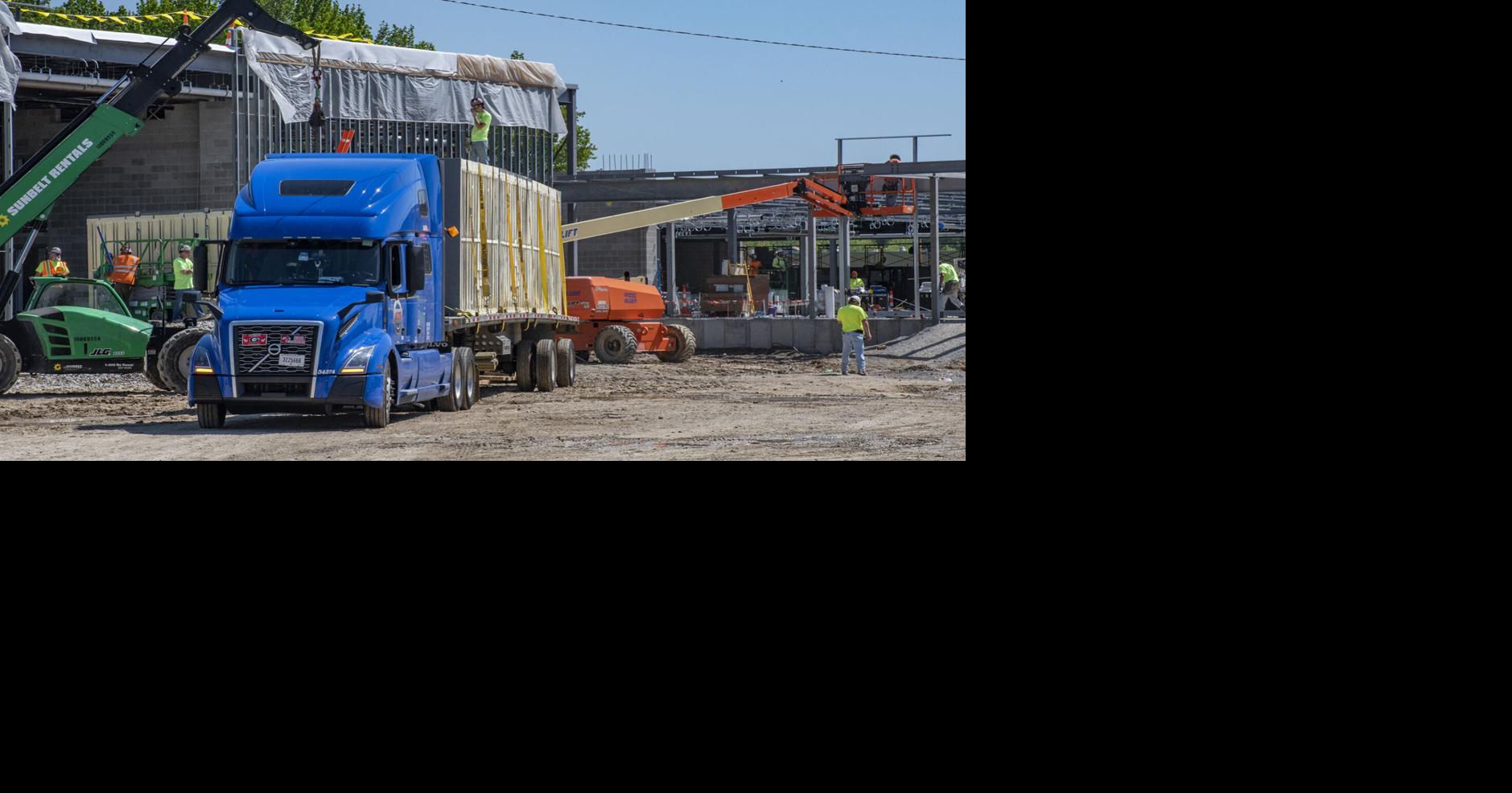 Prefab cells begin arriving for new jail | News | madisoncourier.com