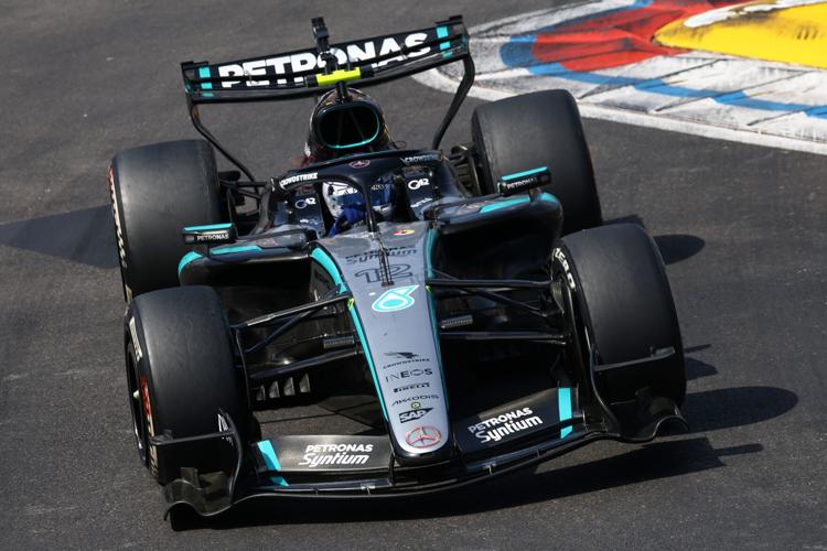 F1 sensation Antonelli has teammate Russell against the wall heading ...