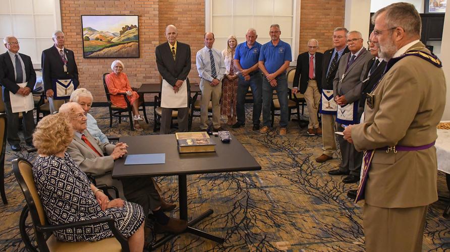 Irvin Stockdale honored for 75 years service to masons | Community ...