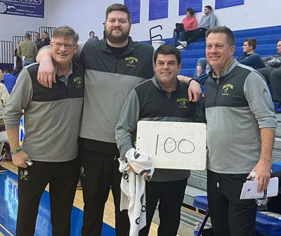 HS BOYS BASKETBALL ROUNDUP: Shawe beats Rising Sun for Hambrick's 100th ...