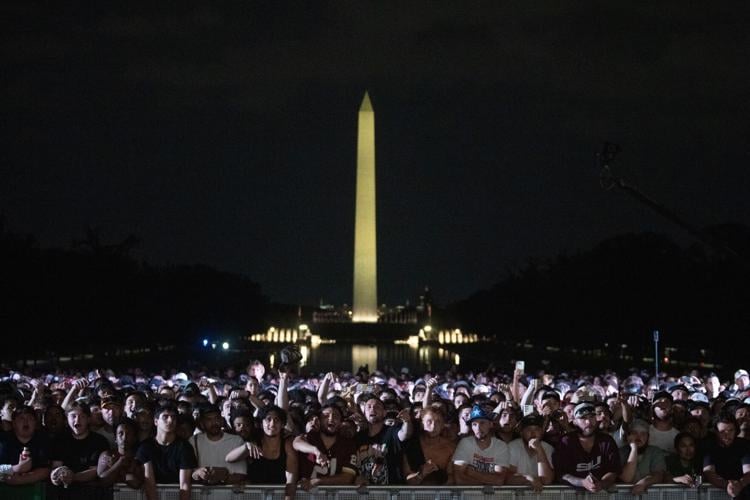 Inside the crowd drawn to Trump's unusual UFC fight night at the White ...