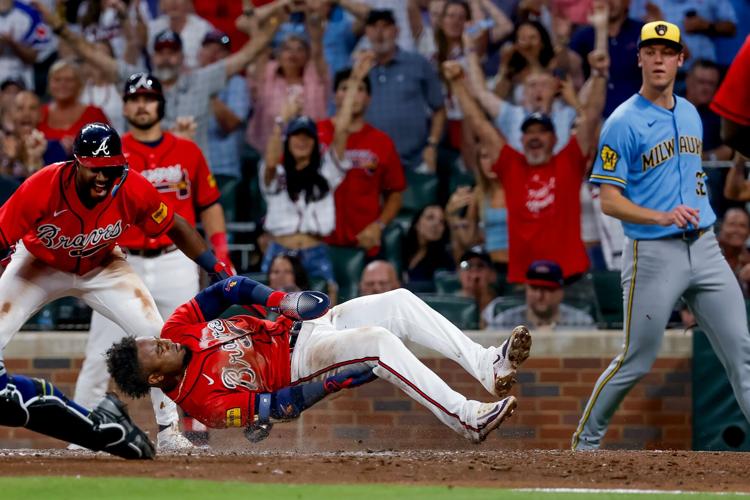 Braves beat Brewers 3-2 as Mauricio Dubón tags Jacob Misiorowski for 2 ...
