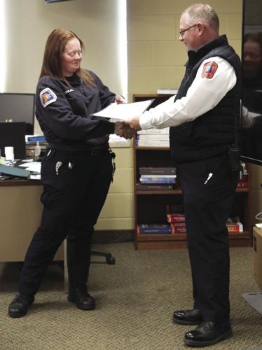 EMS crew presented with Stork Award | Features | madisoncourier.com