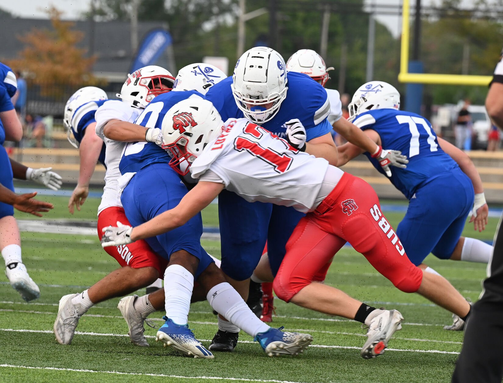 Offensive woes continue for Madison in 40-13 loss at Charlestown ...