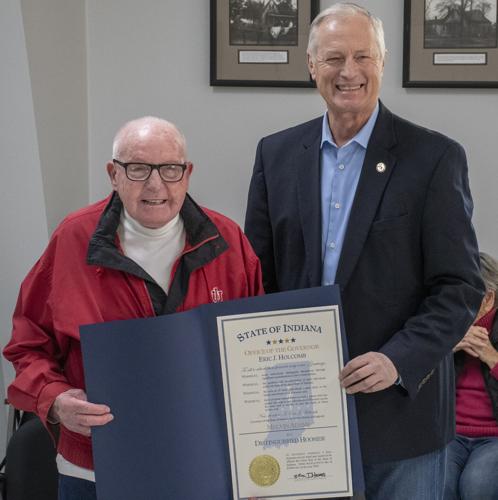 Adams presented Distinguished Hoosier award | News | madisoncourier.com