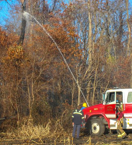 Firefighters battle field fire on Pecks Pike | Carroll News Democrat ...