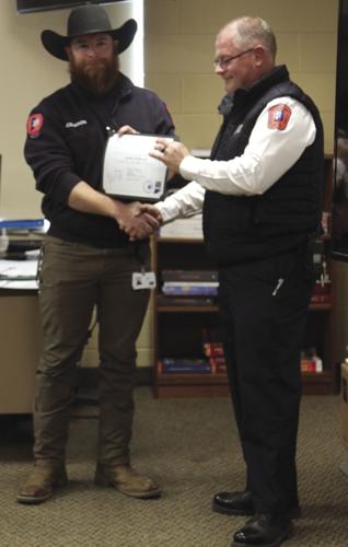 EMS crew presented with Stork Award | Features | madisoncourier.com