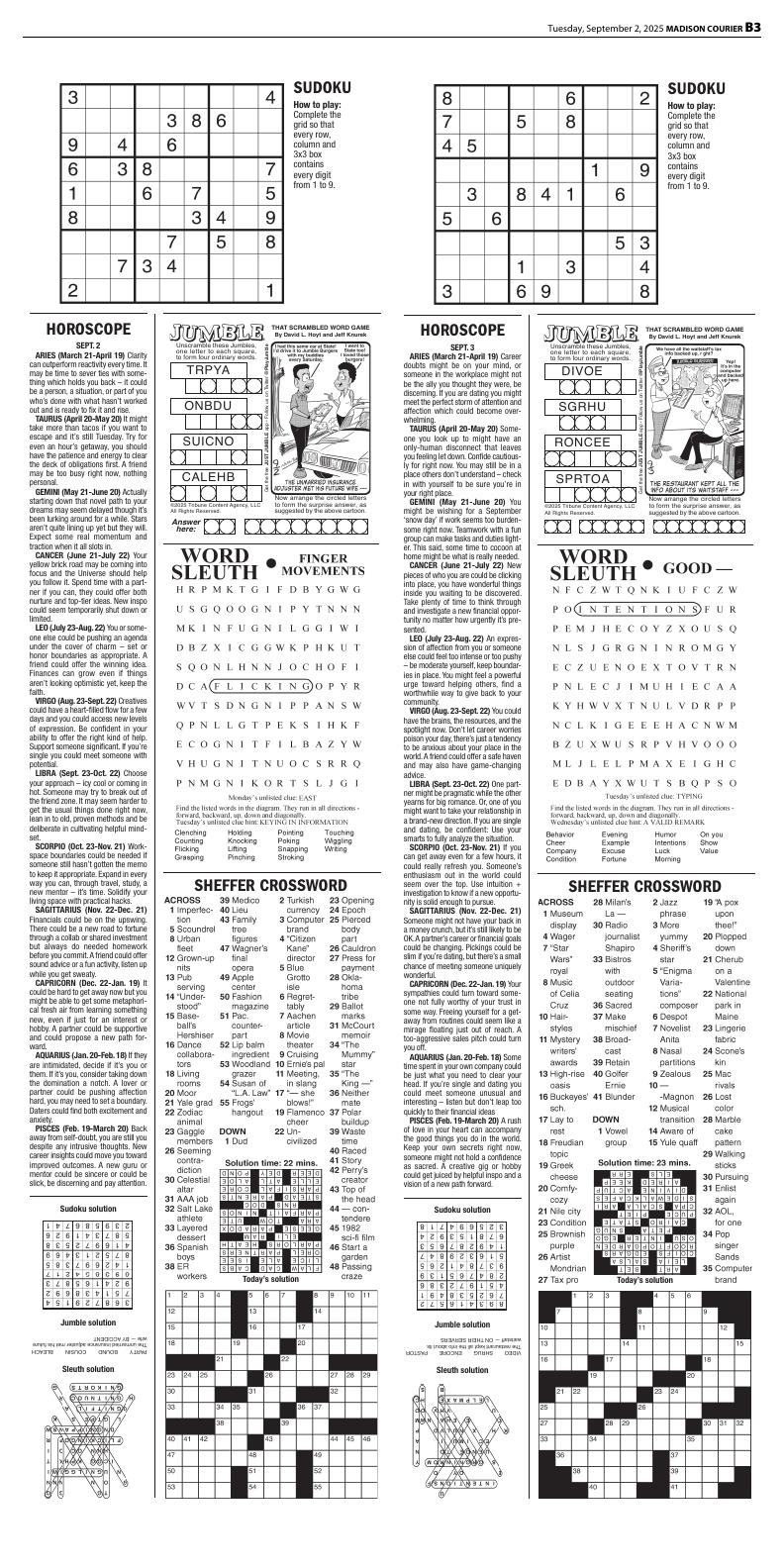 Page B03 | e-Edition | madisoncourier.com