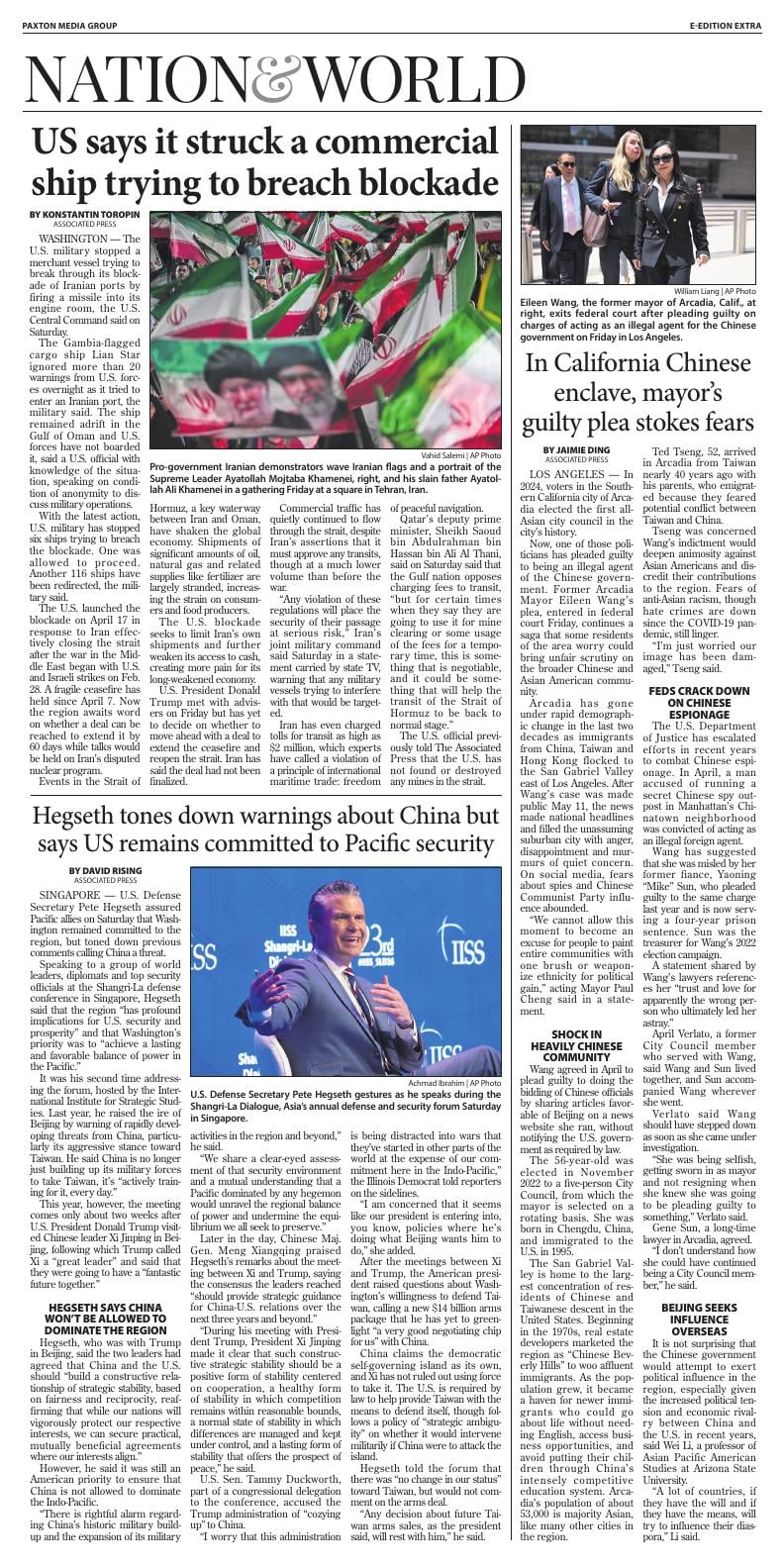 Page A001 | Indiana Extra | madisoncourier.com