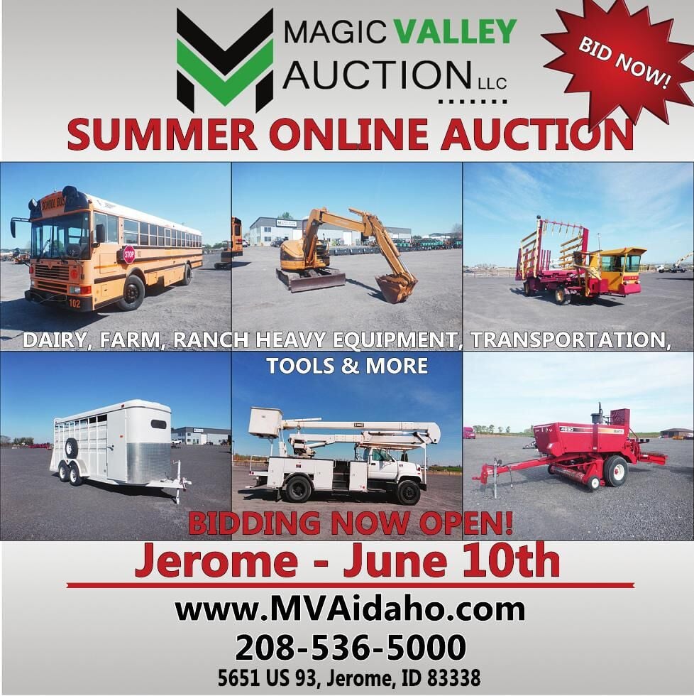 Magic Valley Auction LLC - Ad from 2026-05-16