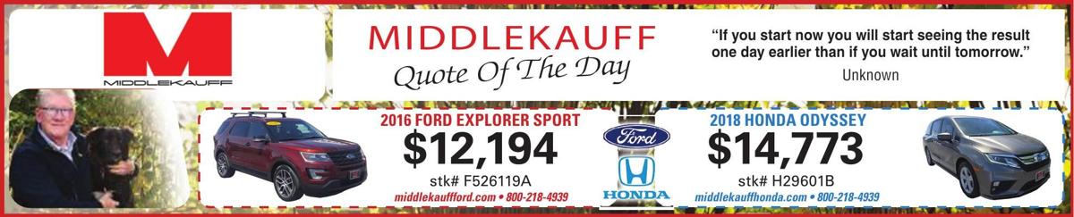 MIDDLEKAUFF AUTO GROUP * - Ad from 2026-05-28