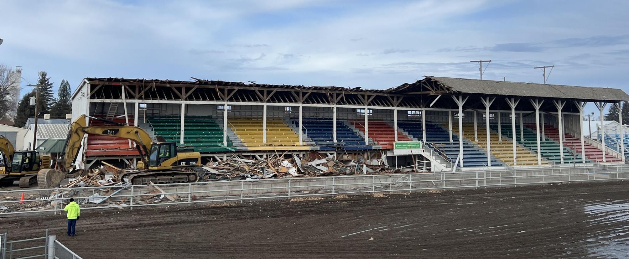 Cassia County fair arena getting new grandstands