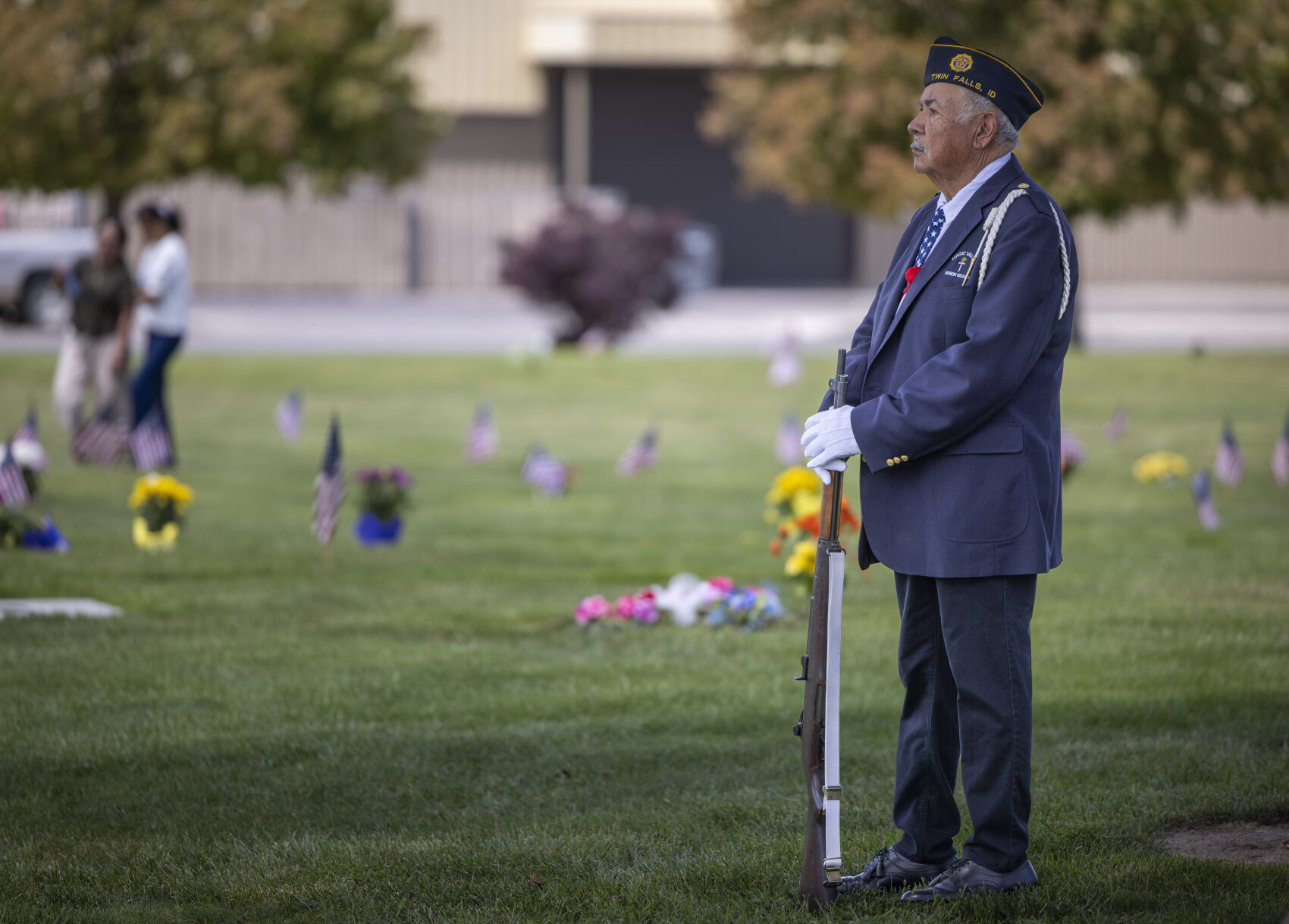Memorial Day service takes place at Sunset Memorial Park