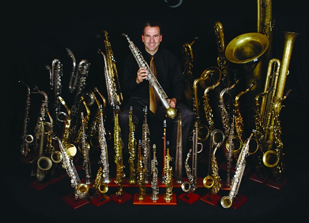 Saxophobia's act commands new appreciation for jazz instrument