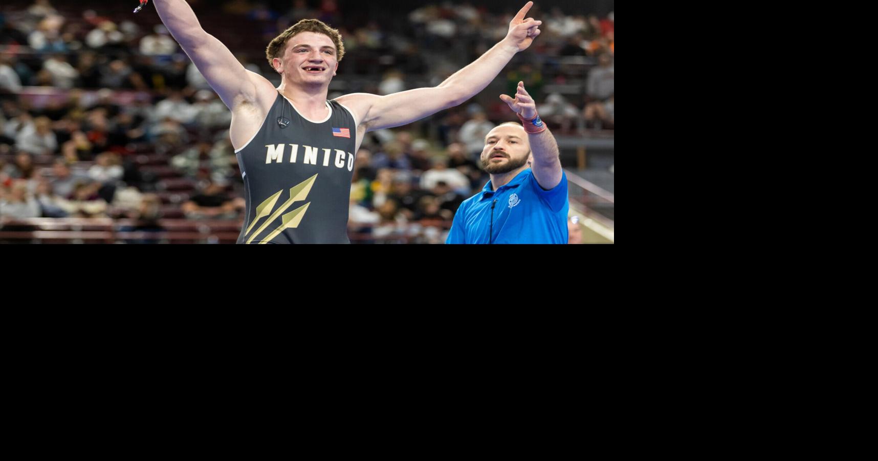 Back-to-back: Minico successfully defends 4A state wrestling title