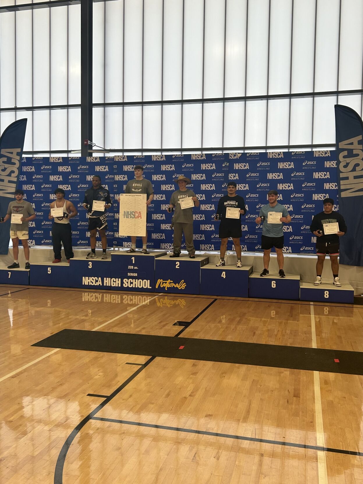 Minico's Garrett Vail runner-up at NHSCA Nationals