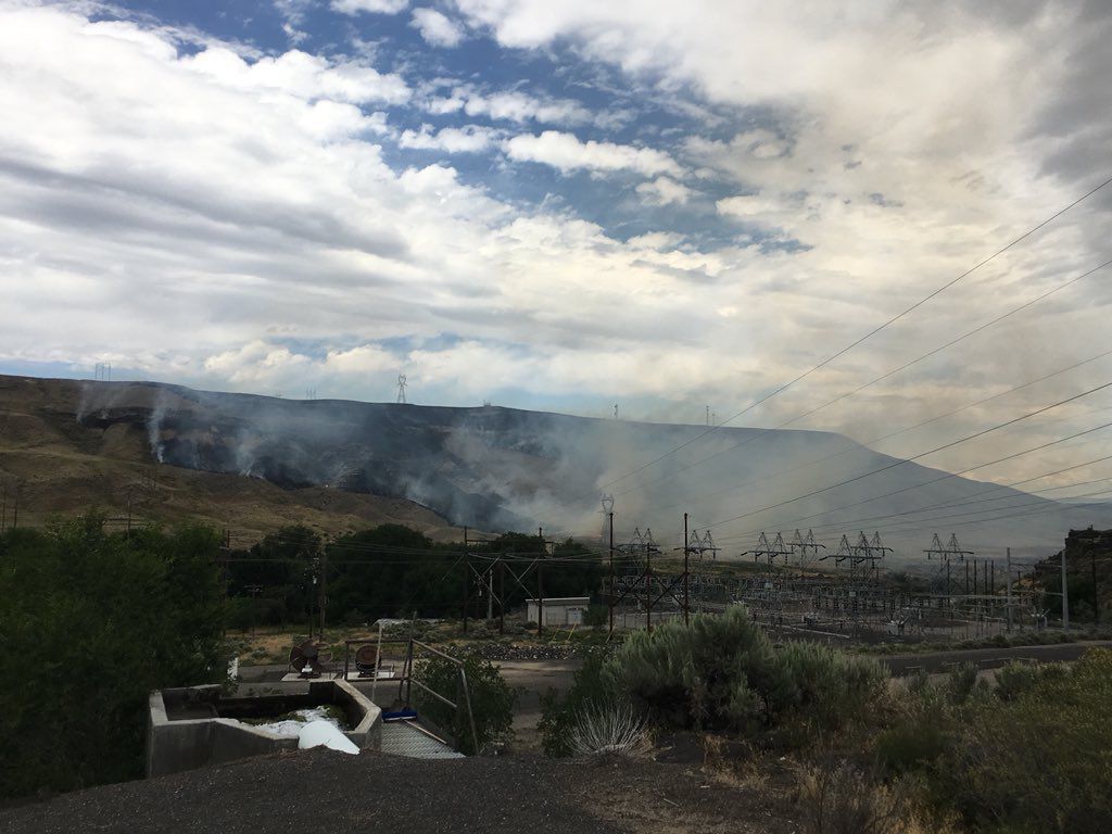 UPDATE: Fire burns 188 acres in Snake River Canyon