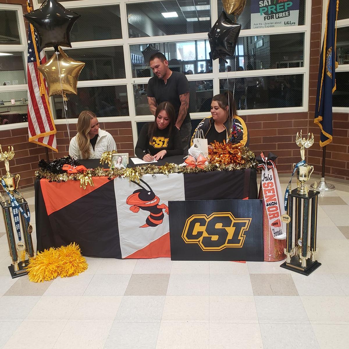 Declo's Iris Mani to cheer for CSI