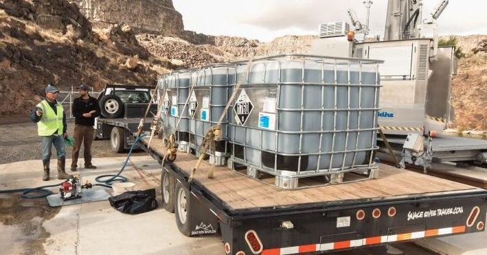 Quagga mussel treatment in Snake River concludes
