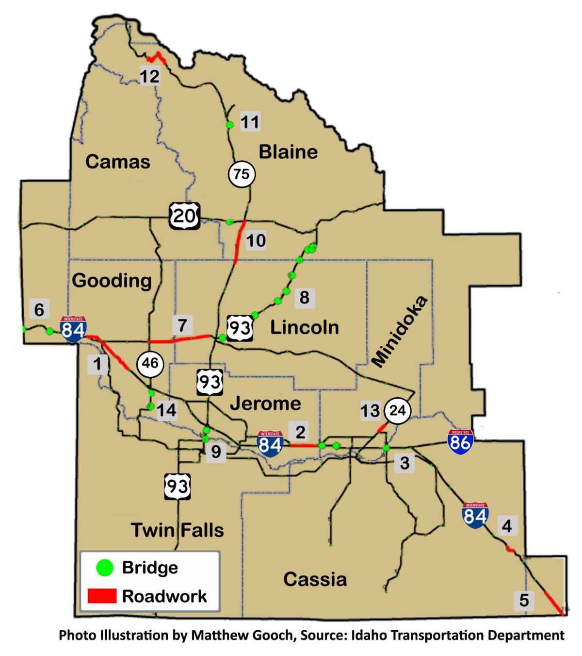 Construction Coming Soon to a Road near You | Southern Idaho Local News ...