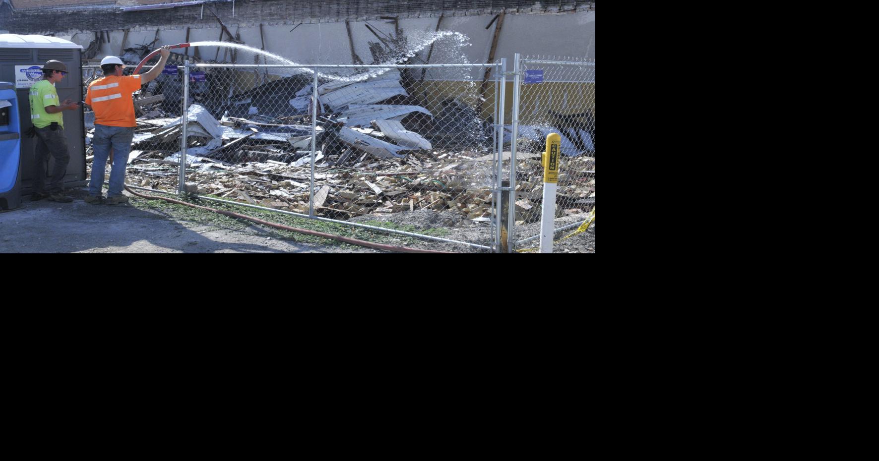 EPA begins clean up of asbestos at site of Burley fire